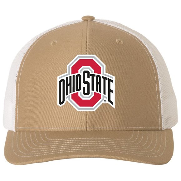 Nike | Accessories | Ohio State Buckeyes 3d Pvc Patch Hat Khaki White ...